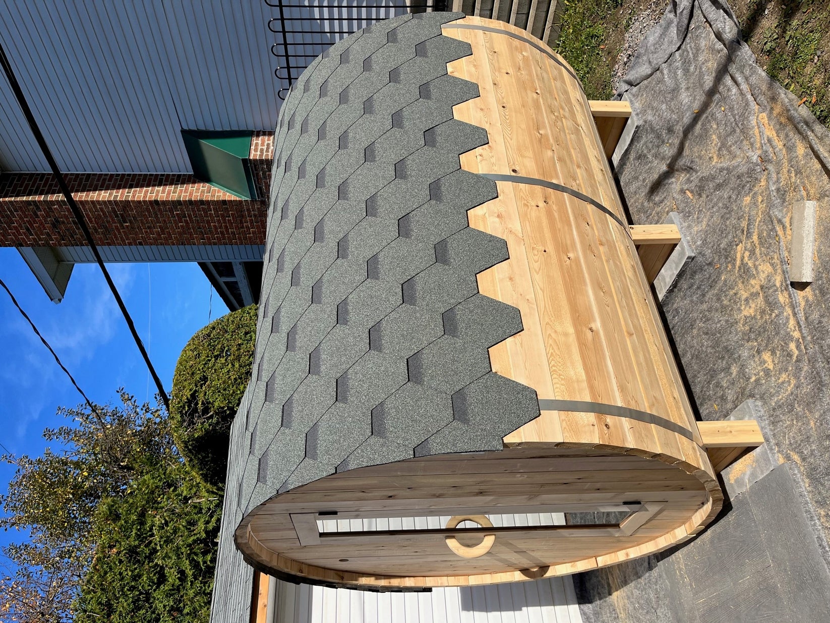 Hexagon Roof shingles – Sterling Saunas